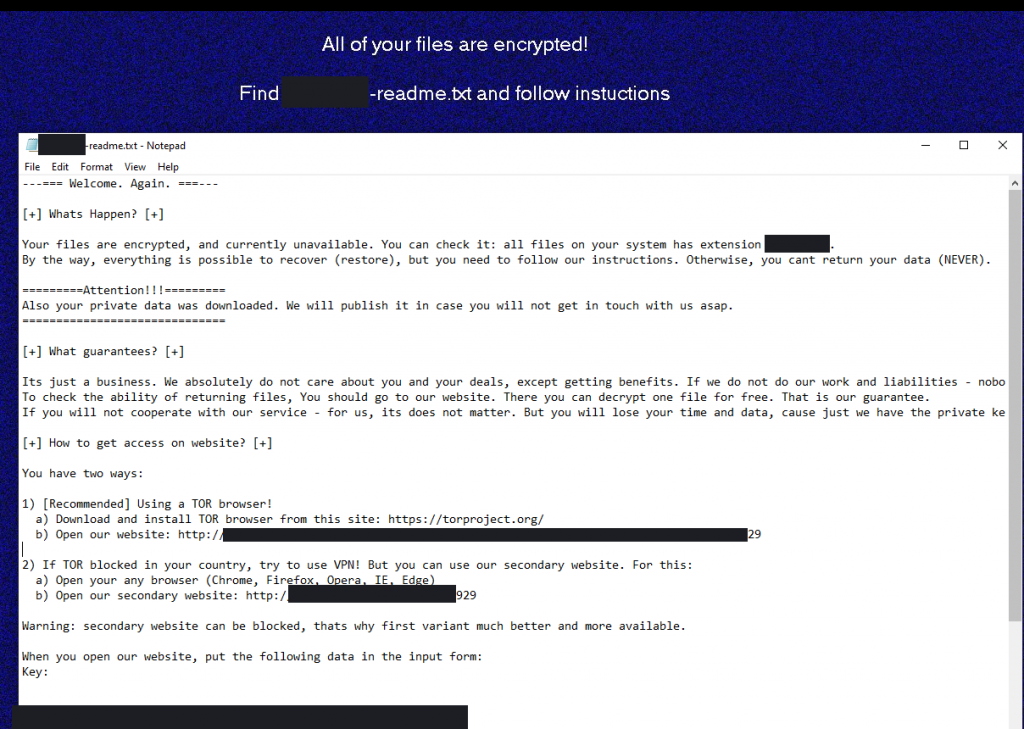 Sodinokibi (aka REvil) Ransomware